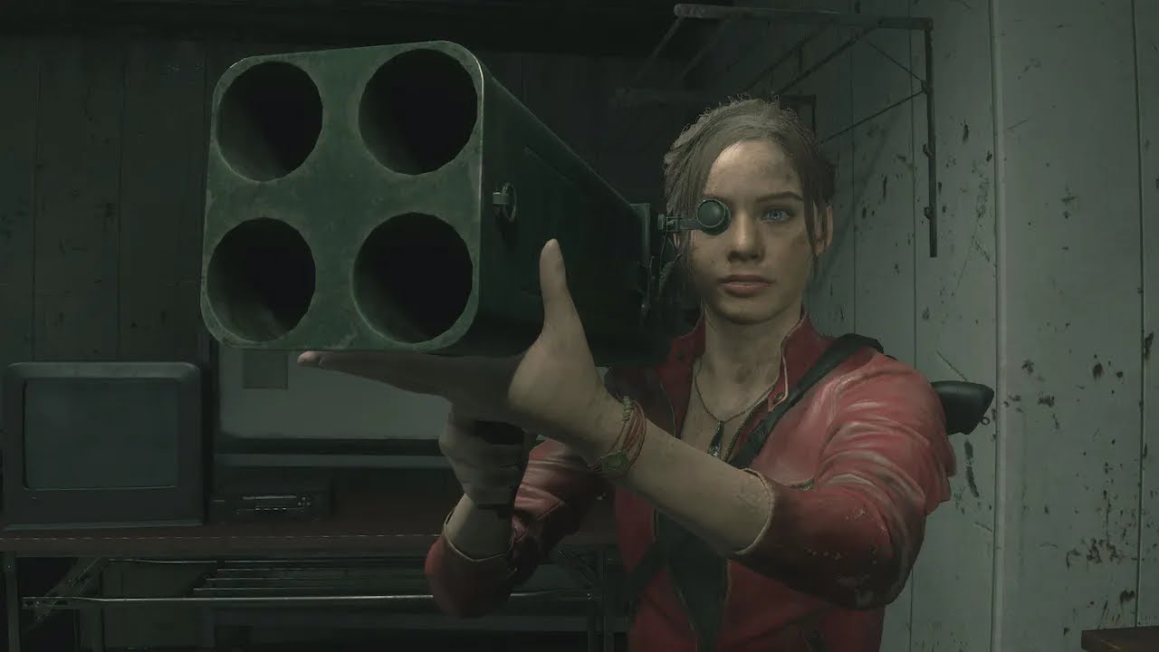 RESIDENT EVIL 2 REMAKE PS5 CLAIRE B LV HARD BAZOOKA INFINITA PART 4 ...