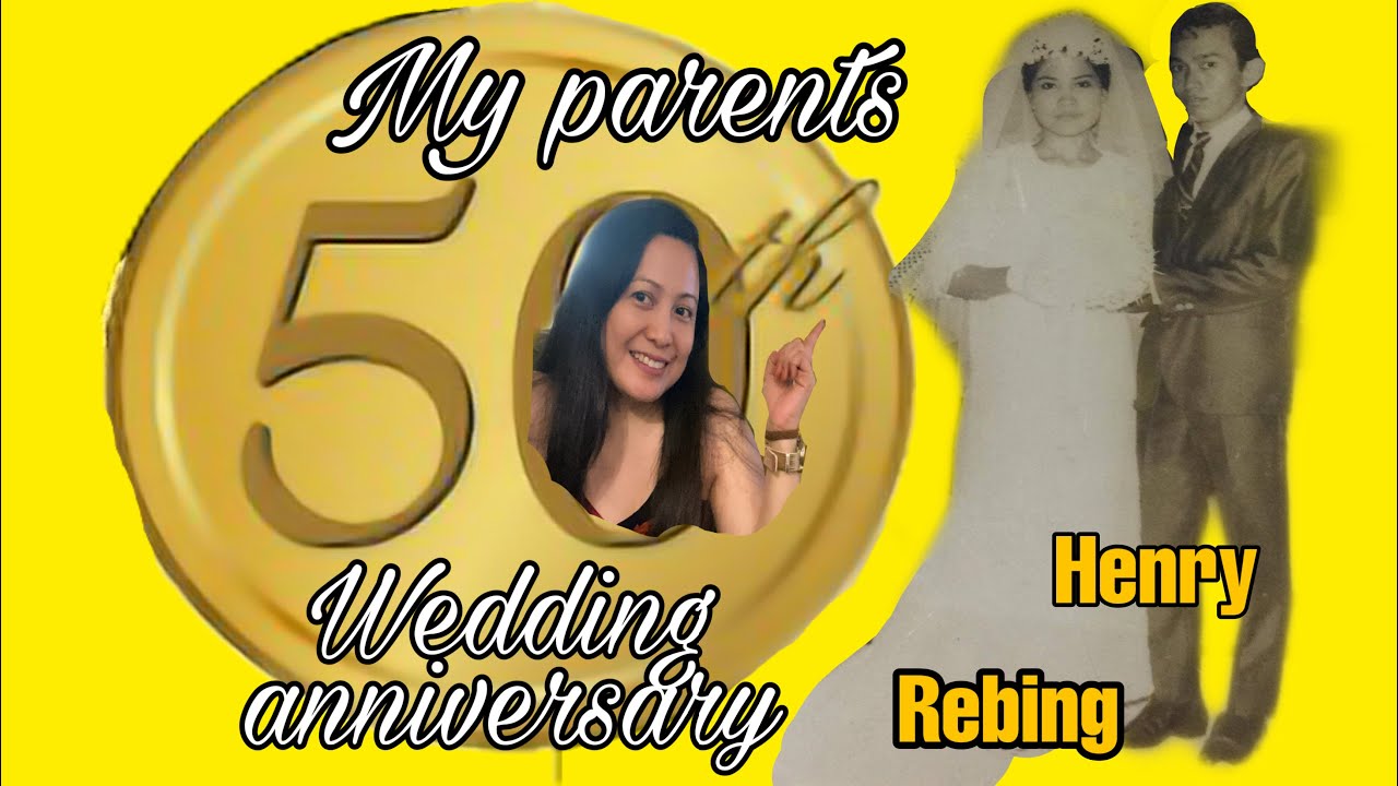 My parents @50th anniversary, simple yet memorable celebration - YouTube