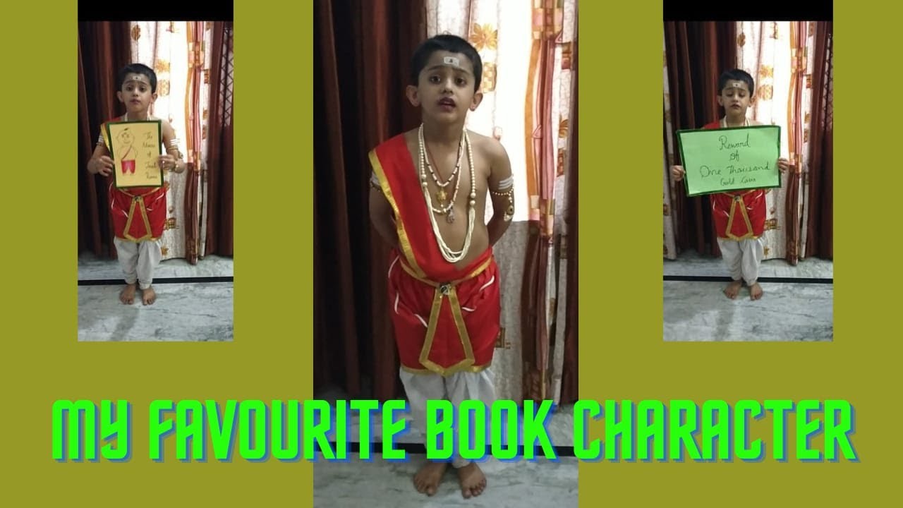 My favourite book character by Manit Saini - YouTube