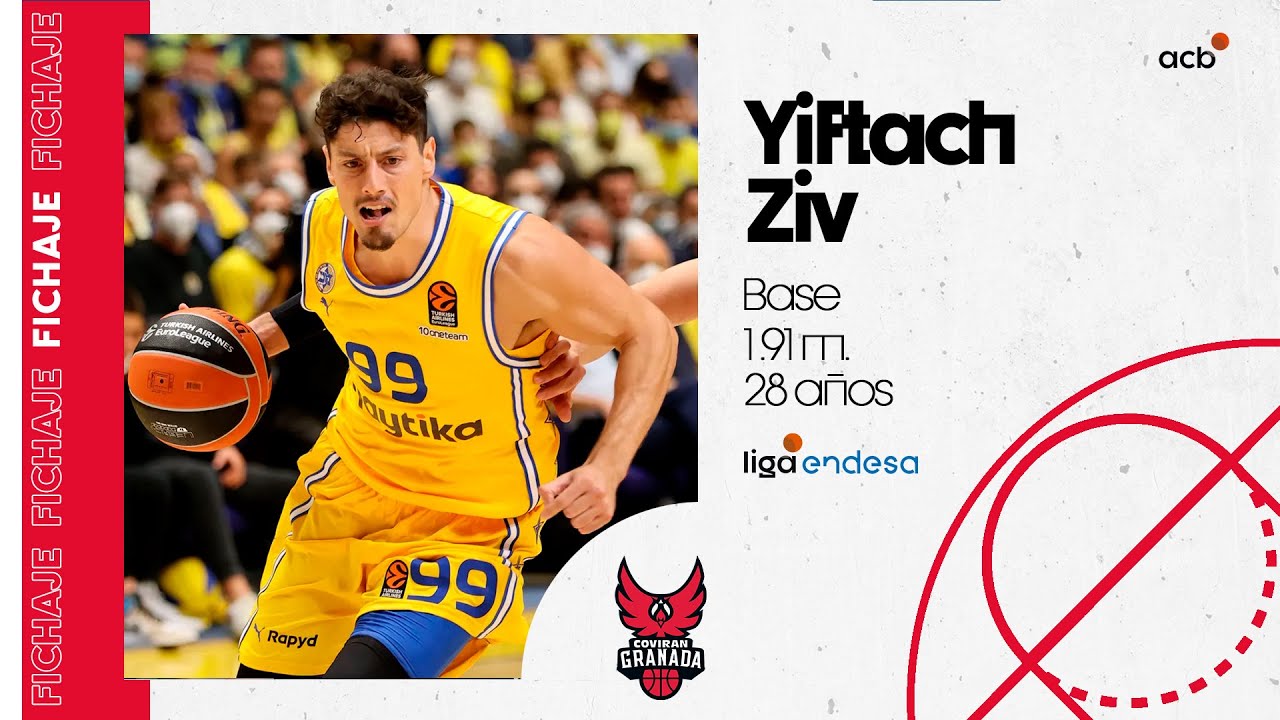 YIFTACH ZIV, nuevo timón para Coviran Granada | Liga Endesa 2023-24 ...
