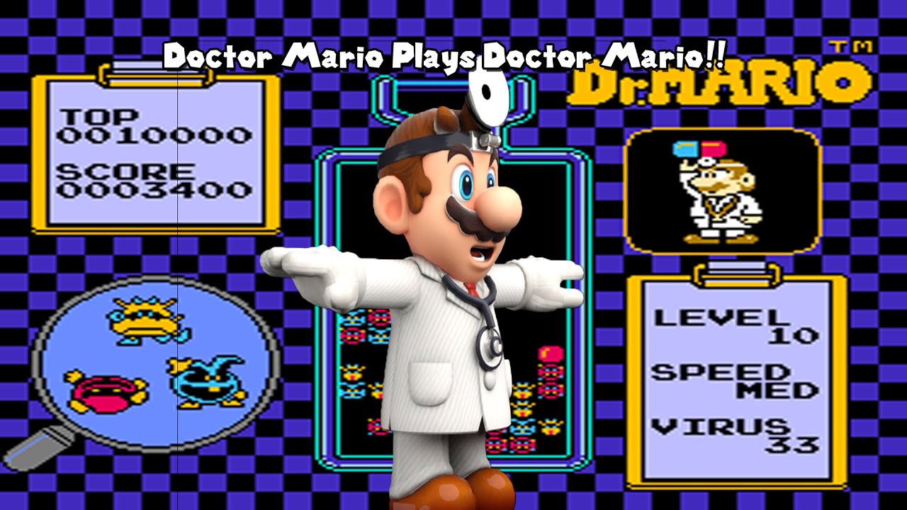 Doctor Mario Gaming Plays - Dr. Mario!!!!! - YouTube