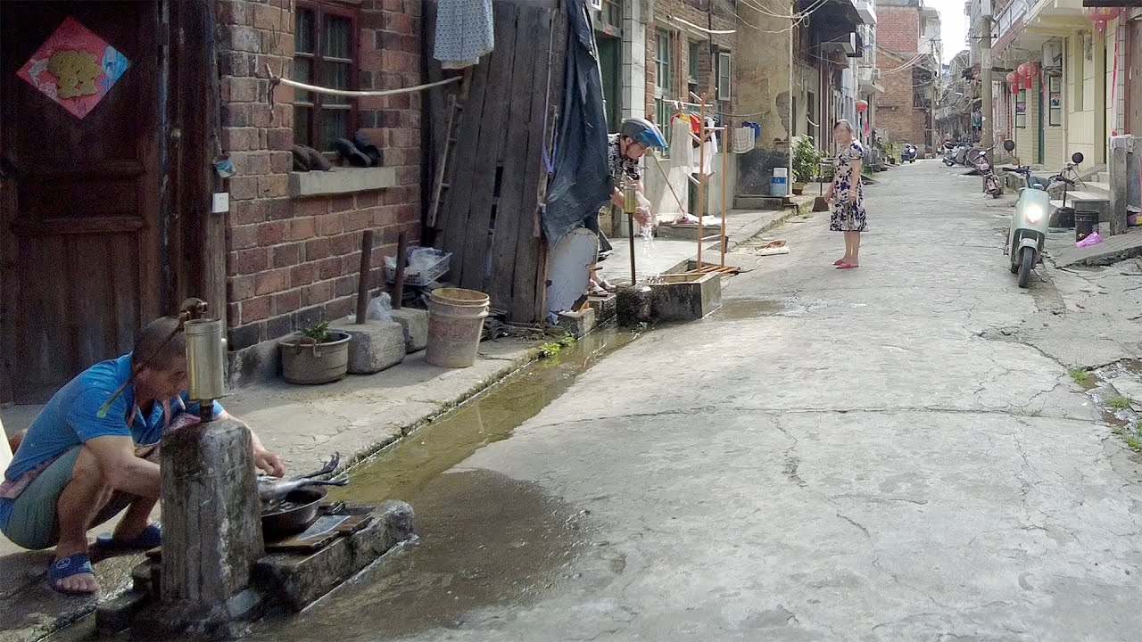 Morning Walking Old Alley In Dongkou County | 4K China Tour | Hunan ...