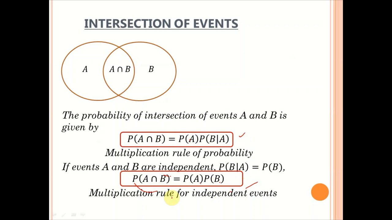 Intersection & Union of Events - YouTube