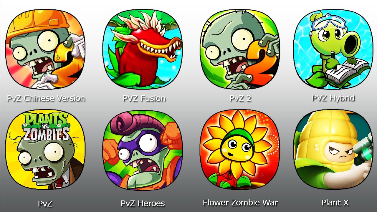 PVZ Fusion,PVZ Hybrid,PvZ 2,PvZ,PvZ Chinese Version,PvZ Heroes,Flower ...