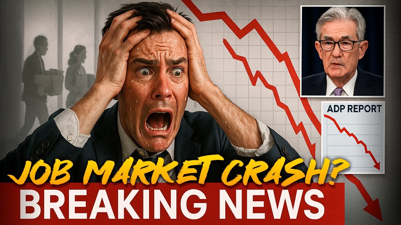 JOB MARKET COLLAPSE? ADP Report Signals Economic DISASTER! - YouTube