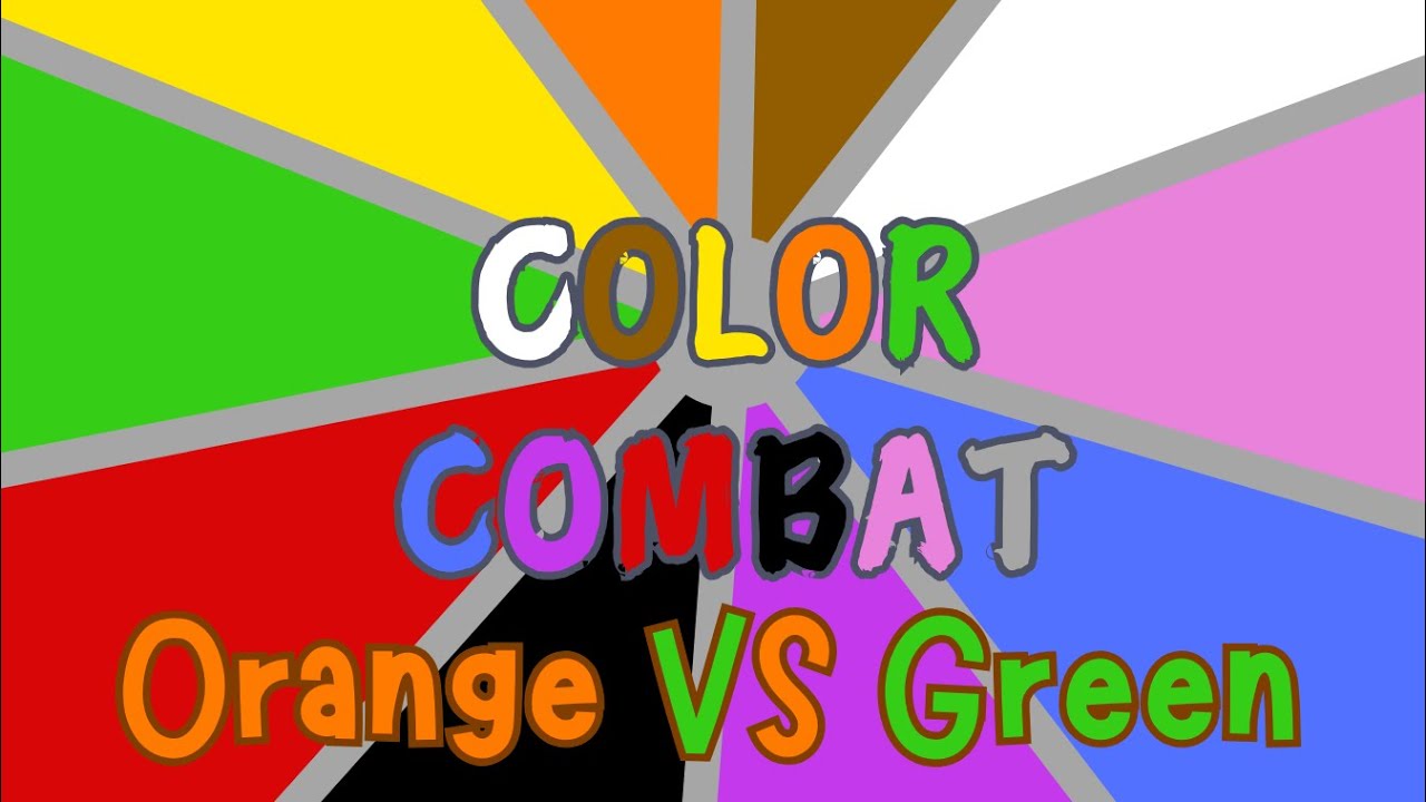 Color Combat S1 E2 “Orange VS Green” - YouTube