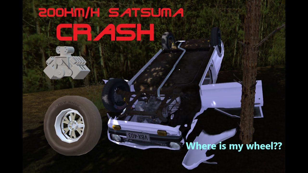 200KM/H SATSUMA CRASH MSC - YouTube