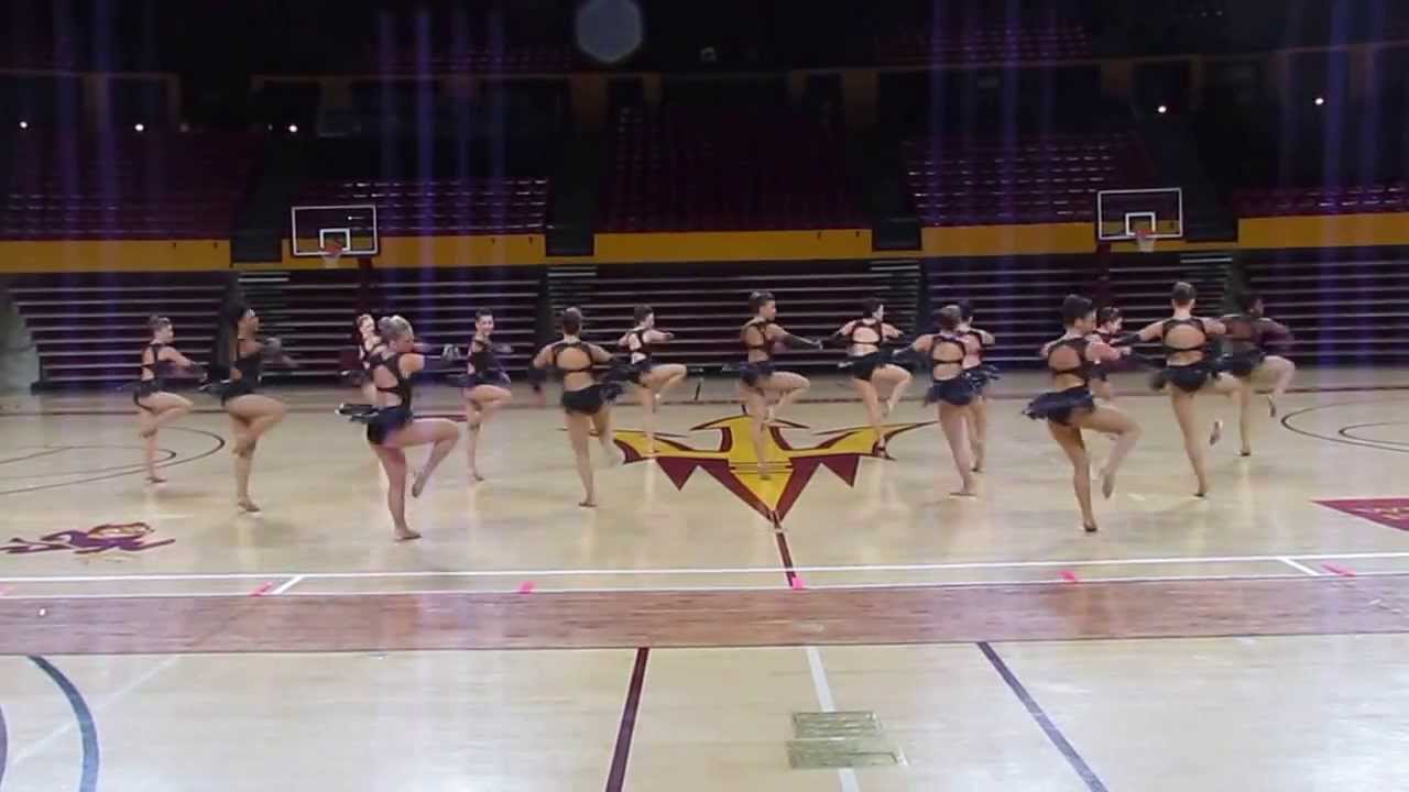 ASU Dance Team- Jazz 2014 - YouTube