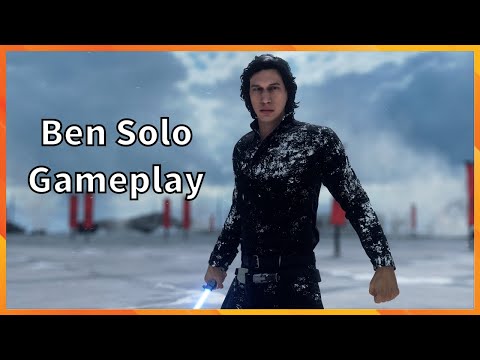 Ben Solo Gameplay Star Wars Battlefront 2