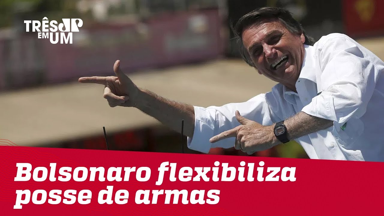 Bolsonaro assina decreto que flexibiliza a posse de armas de fogo no ...