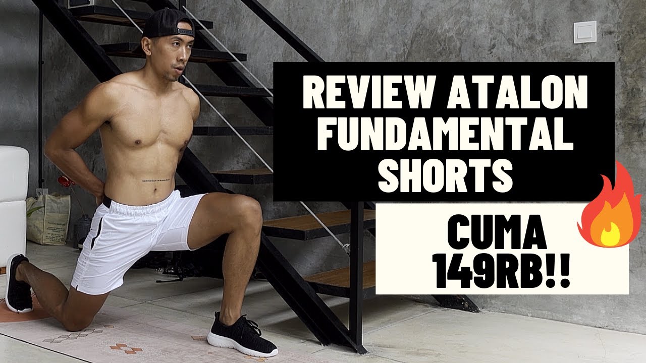 REVIEW CELANA ATALON FUNDAMENTALS SHORT PANTS - YouTube