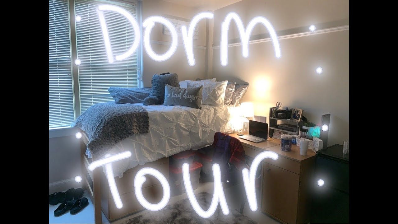 COLLEGE DORM ROOM TOUR | DEGRAFF HALL WEST - YouTube