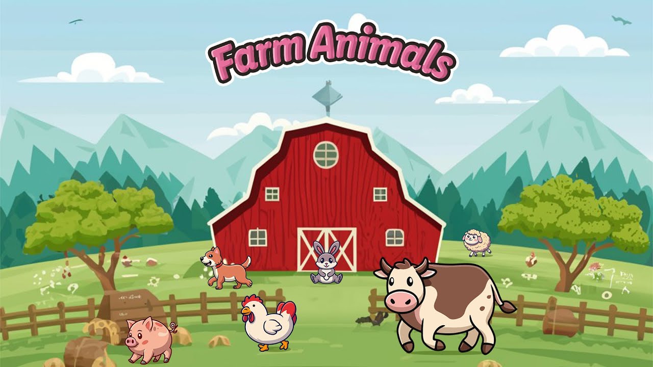 Farm Animal Fun: Exploring Sounds & Learning with Farm Animals! - YouTube