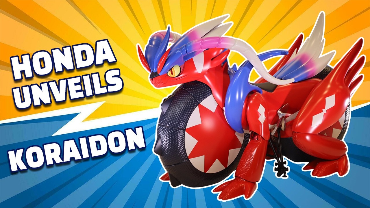 Pokémon-inspired KORAIDON Motorcycle Revealed by Honda! - YouTube