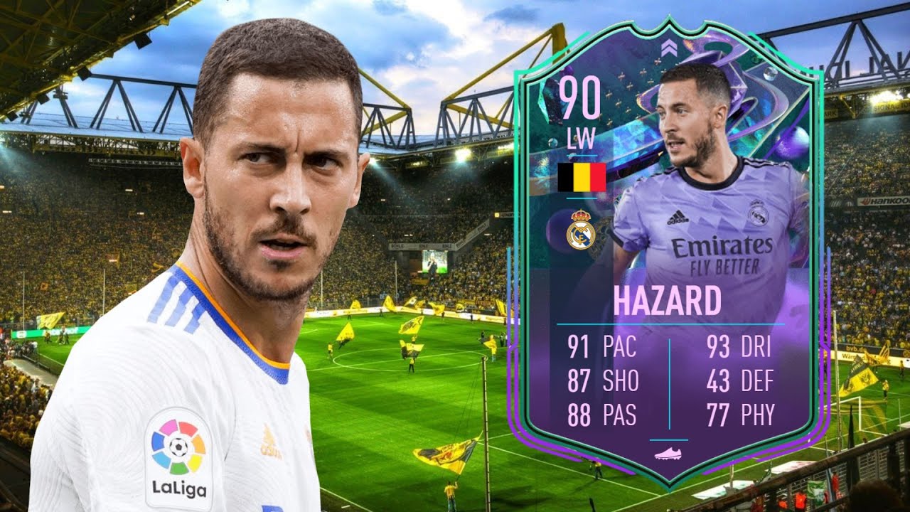 FANTASY FUT 90 HAZARD PLAYER REVIEW | FIFA 23 ULTIMATE TEAM - YouTube