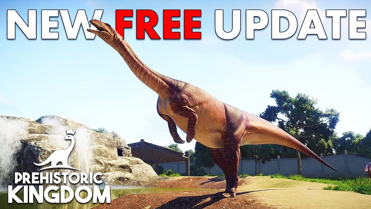 FREE UPDATE: NEW DINOSAURS & STAFF Coming to Prehistoric Kingdom THIS ...