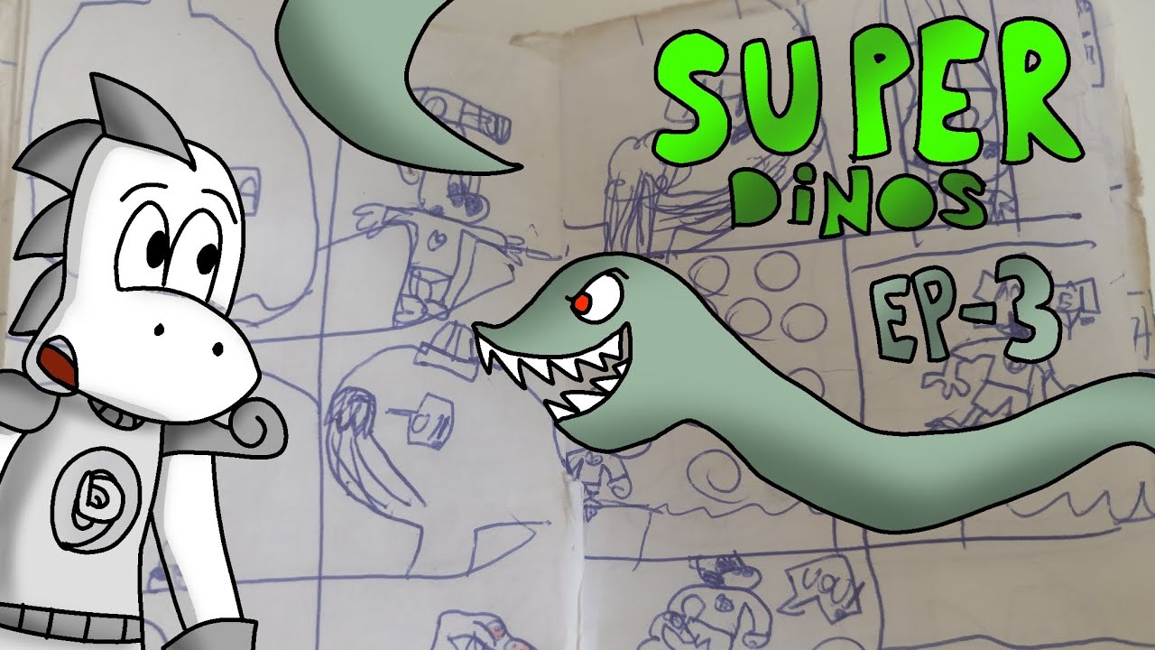 lendo minhas HQ - Super Dinos ep-3 - YouTube
