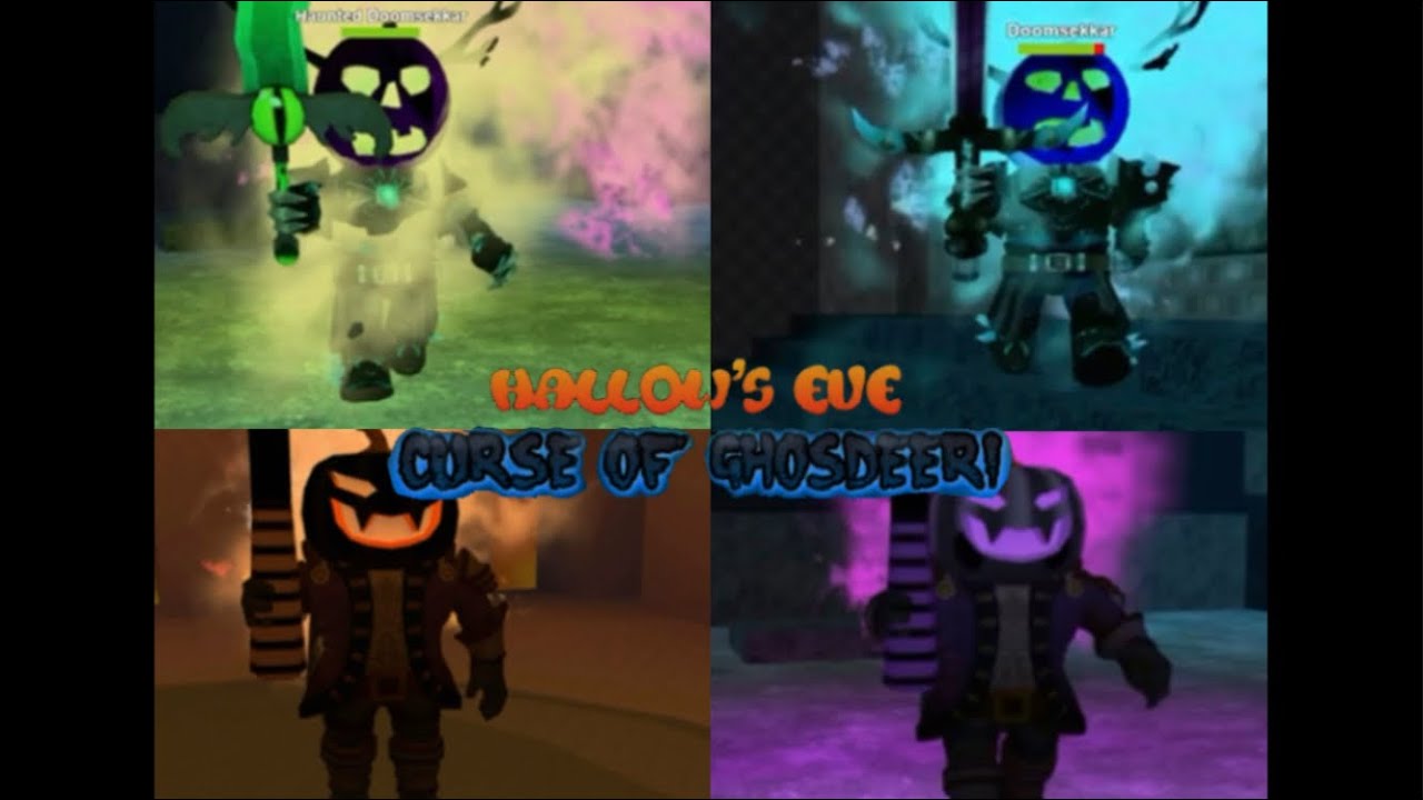 RetroStudio Hallow’s Eve 2021 Curse of Ghosdeeri: All Bosses (Roblox ...