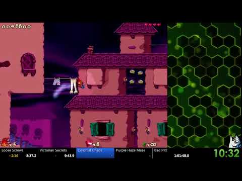 Jazz Jackrabbit 2 - Episode 1-4 speedrun in 36:45 as Spaz - YouTube