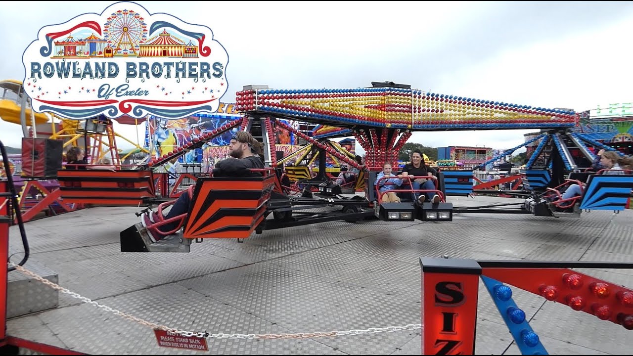 Summercourt Sizzler Rowlands Funfair Off Ride - YouTube