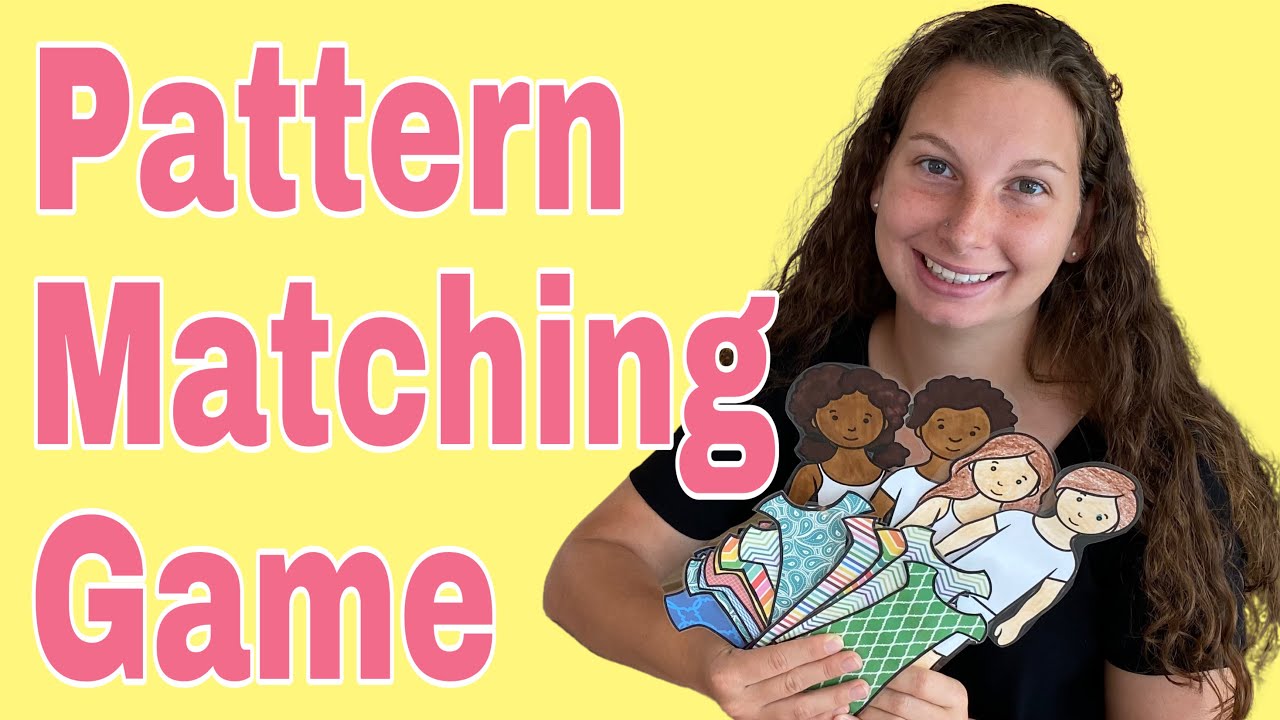 Pattern Matching Game To Play With The Kids You Babysit - YouTube