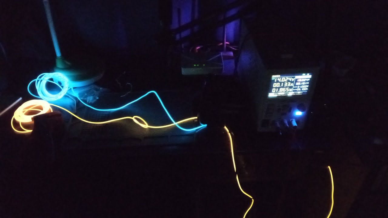 Review of the 5M Neon Light Dance Party Decor: Flexible EL Wire Rope ...