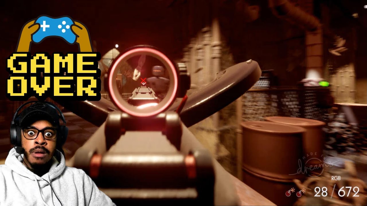 BEST SHOOTER IN DREAMS | Dreams PS4/PS5 [ROBOTS (FPS Survival)] - YouTube