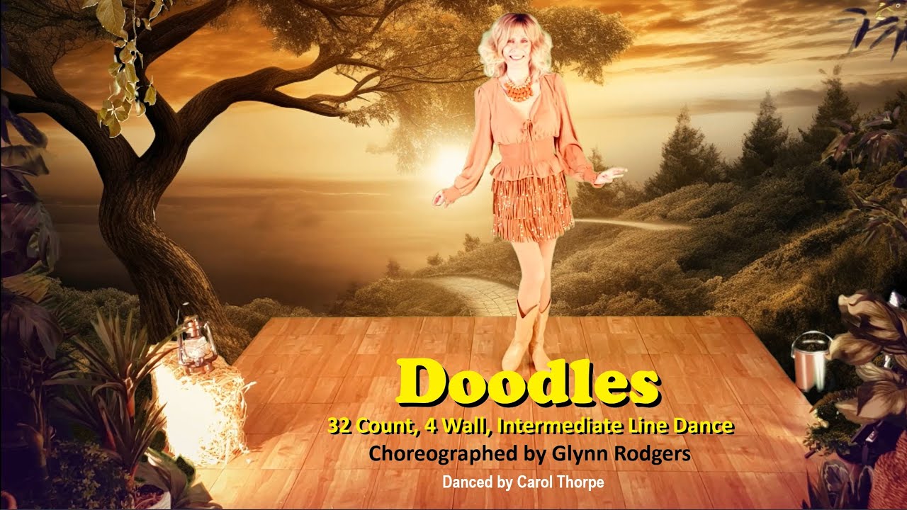 Doodles - Intermediate Line Dance - YouTube