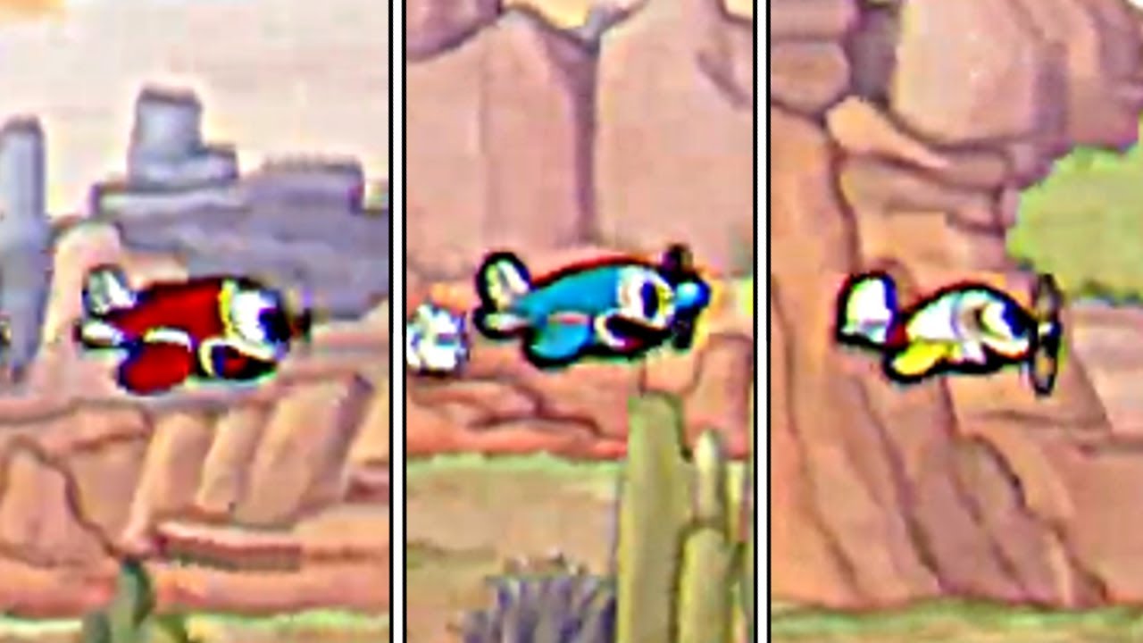 Cuphead Vs. Mugman Vs. Ms.Chalice Mini-Plane Comparison - Cuphead DLC ...