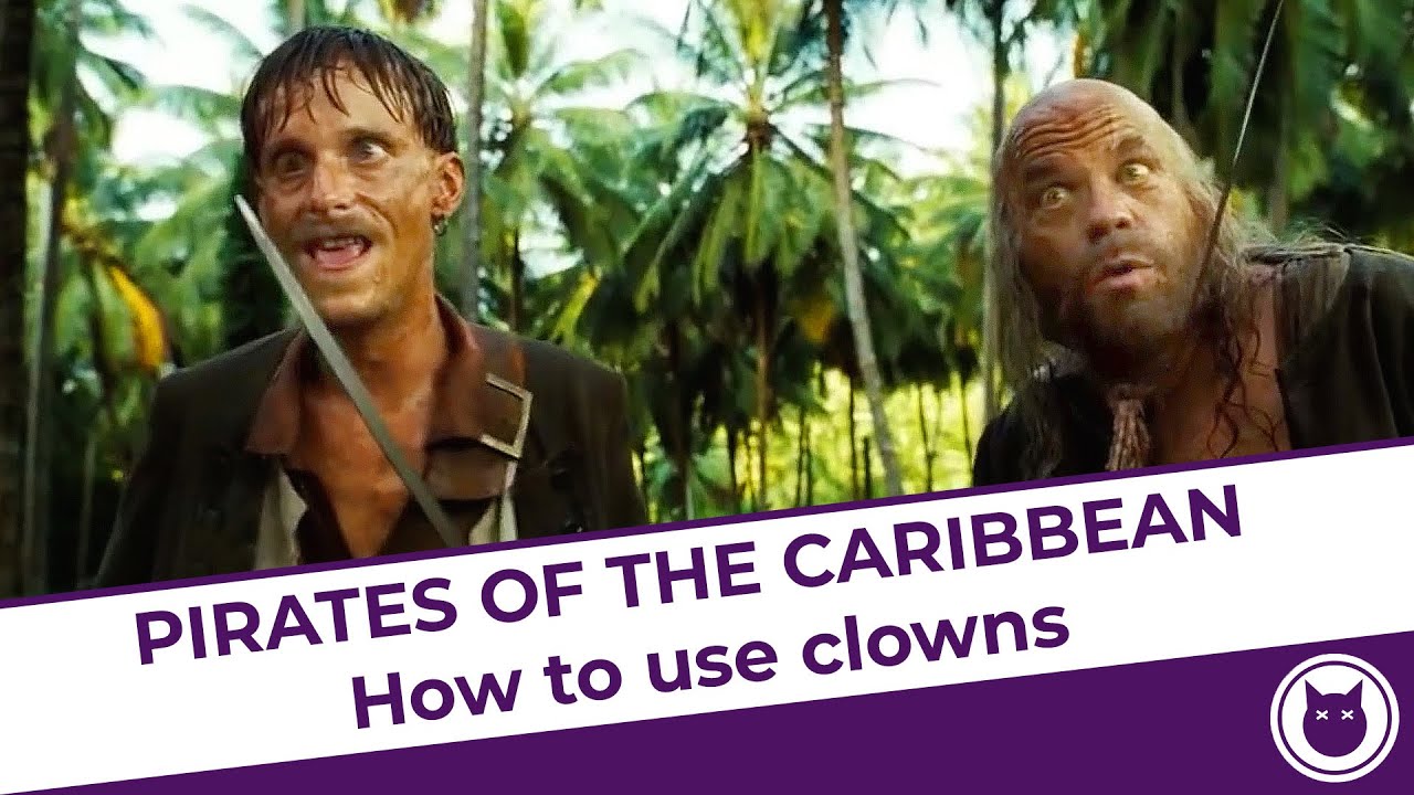 20 Pirates of the Caribbean - How to Use Clowns - YouTube