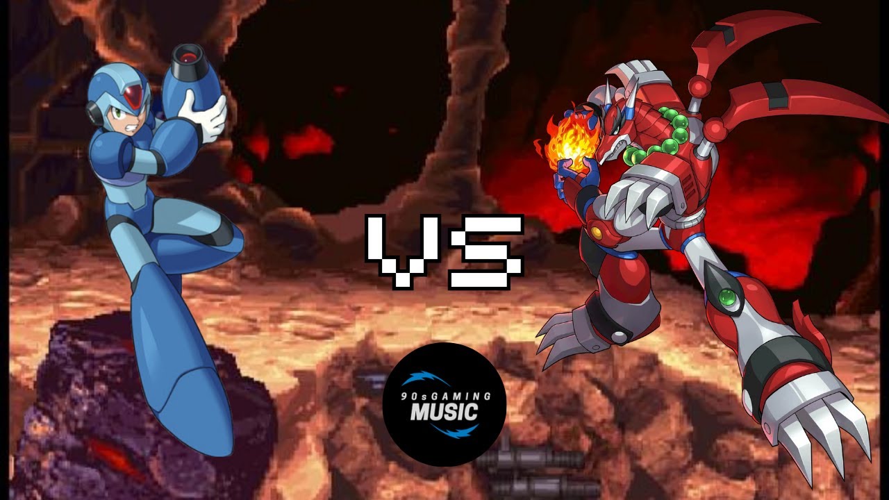 #megaman #megamanx Megaman X4 Magma Dragoon Stage Orchestral cover ...