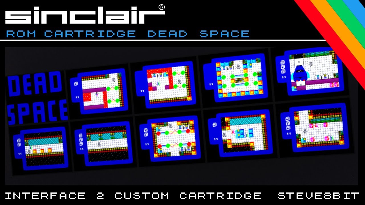 Sinclair Spectrum 48k ROM Cartridge DEAD SPACE - YouTube