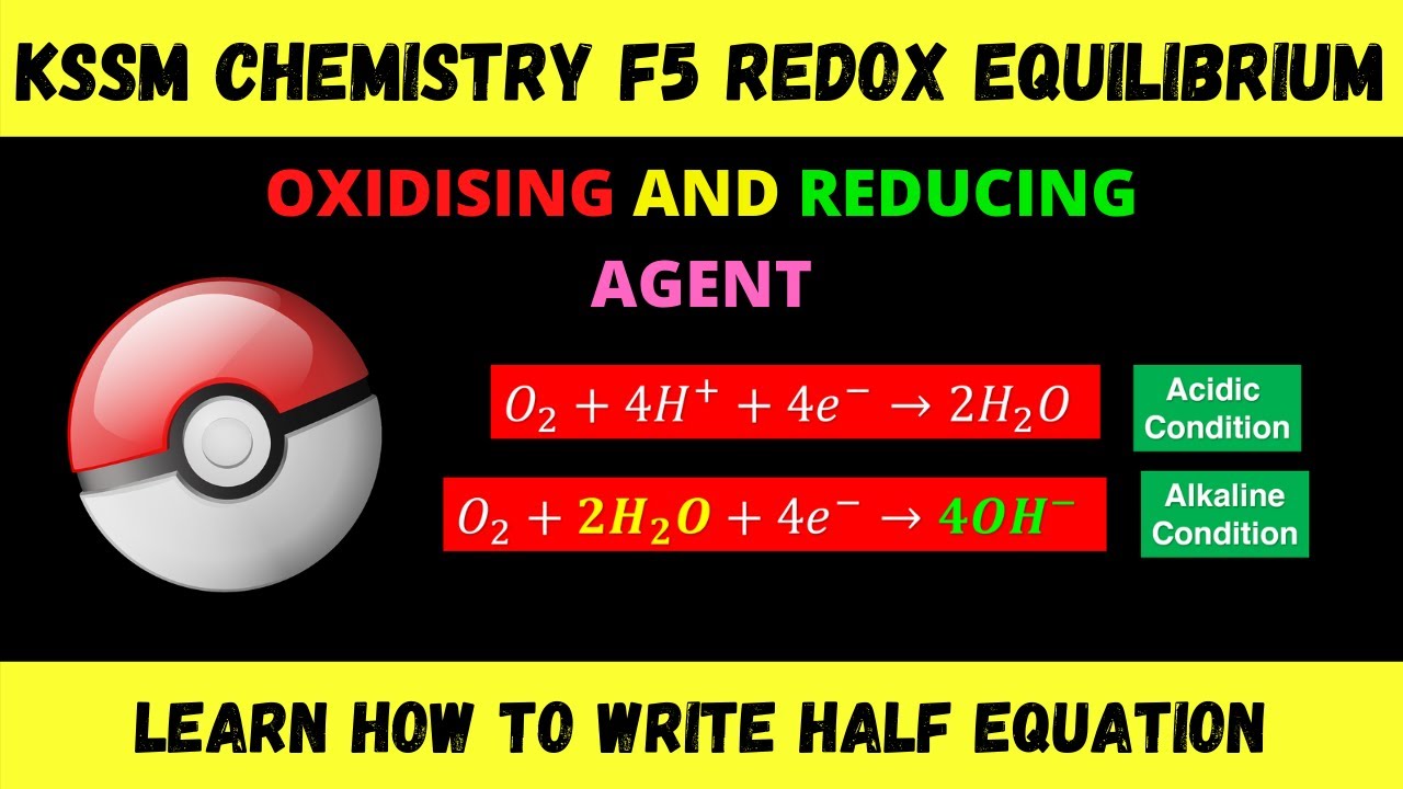 Form 5 KSSM Chemistry Redox Oxidising And Reducing Agents How To Form 5 KSSM Chemistry Redox Oxidising And Reducing Agents How To