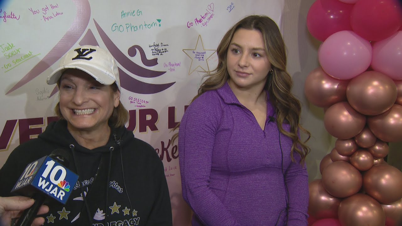 Olympian Mary Lou Retton, daughter bring event to RI - YouTube