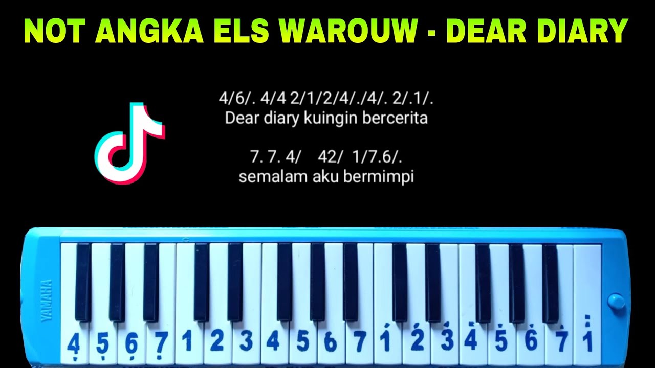 Not Pianika Dear Diary Ku ingin bercerita (Els Warouw) | Sound Tiktok viral - YouTube