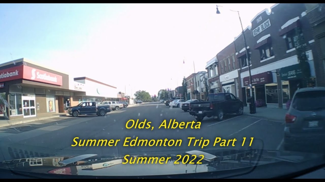 Olds, Alberta - Summer 2022 - YouTube