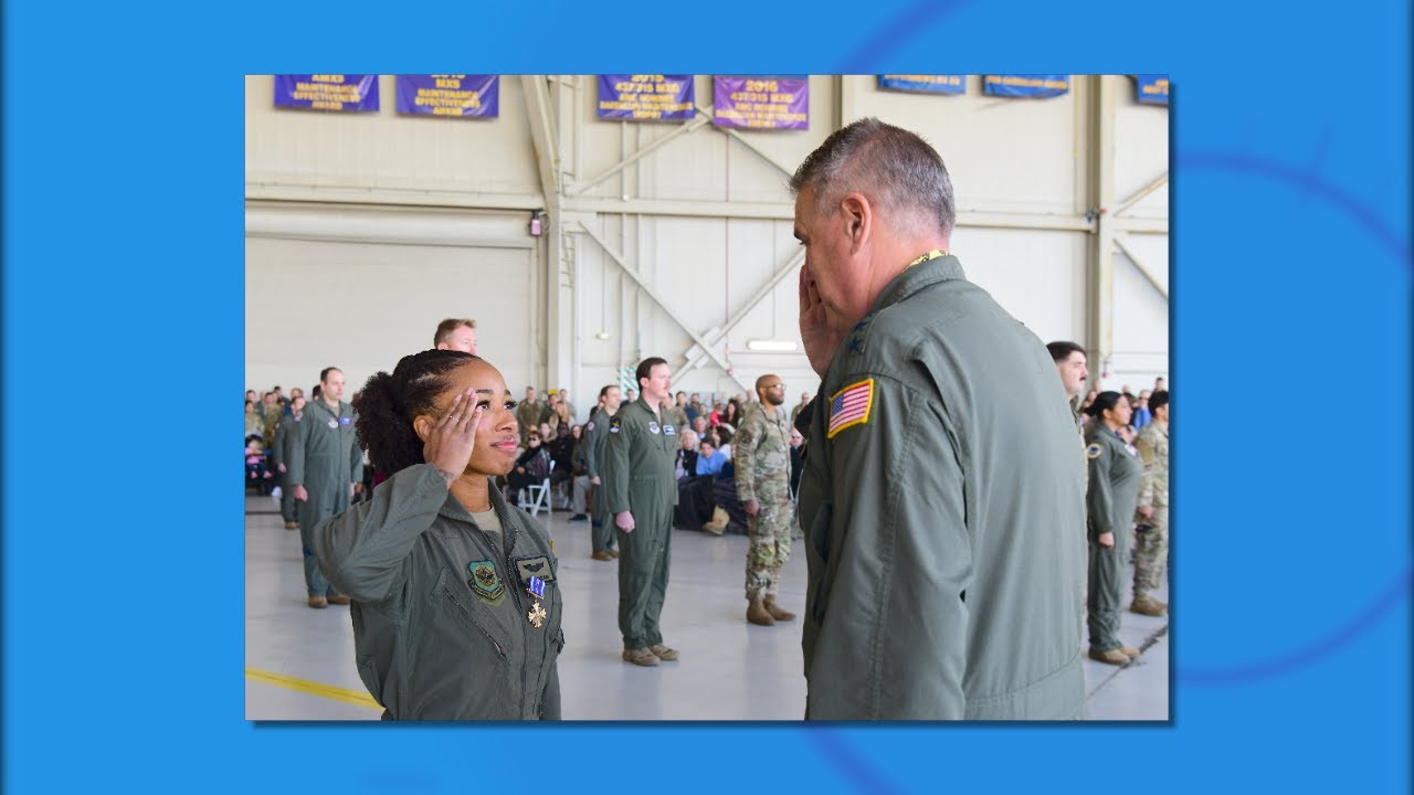 Local C-17 Pilot Rhea McFarland Receives Distinguished Flying Cross ...