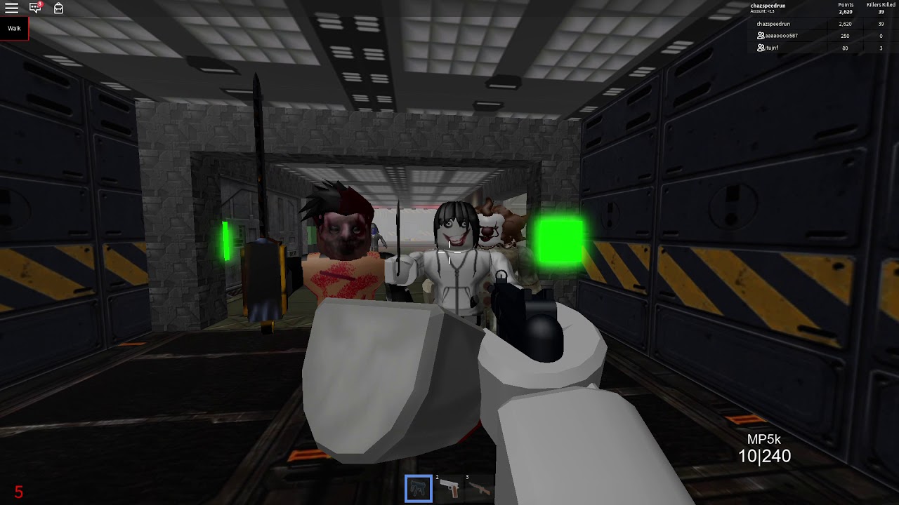 Roblox Survive and Kill the Killers in Area 51 Endless Mode - YouTube