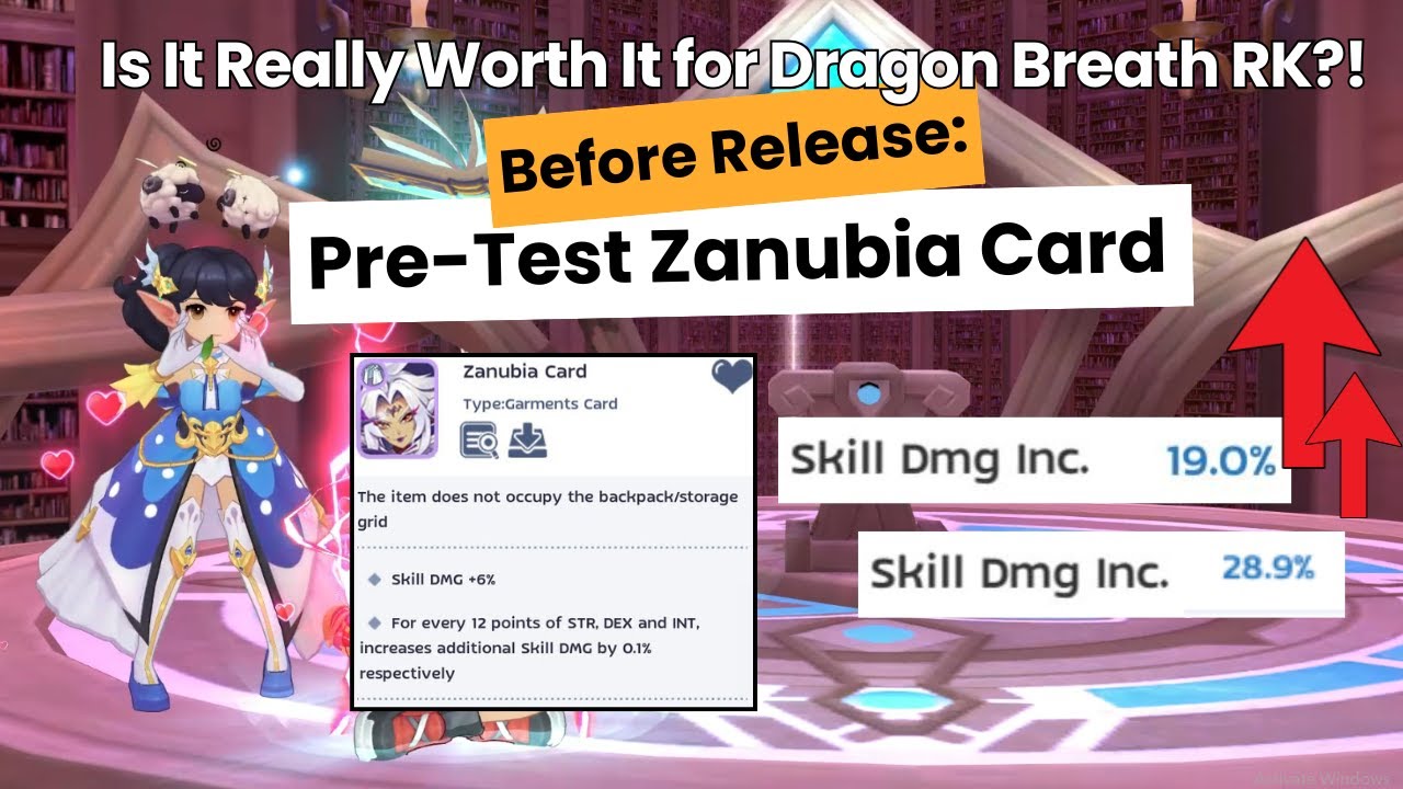 2025 ROMC - Before Release: Pre-Test Zanubia Card — Is It Really Worth ...