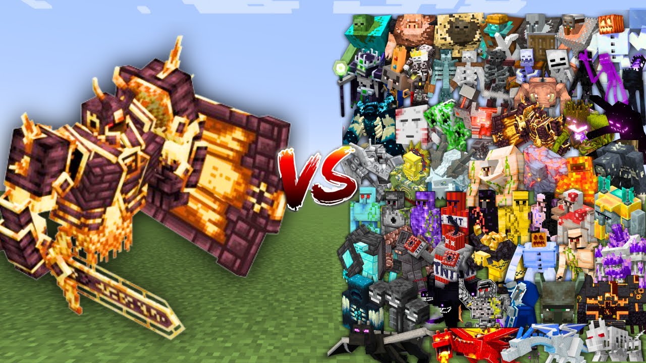 ALL IGNIS BATTLES in MINECRAFT MOB BATTLE - YouTube