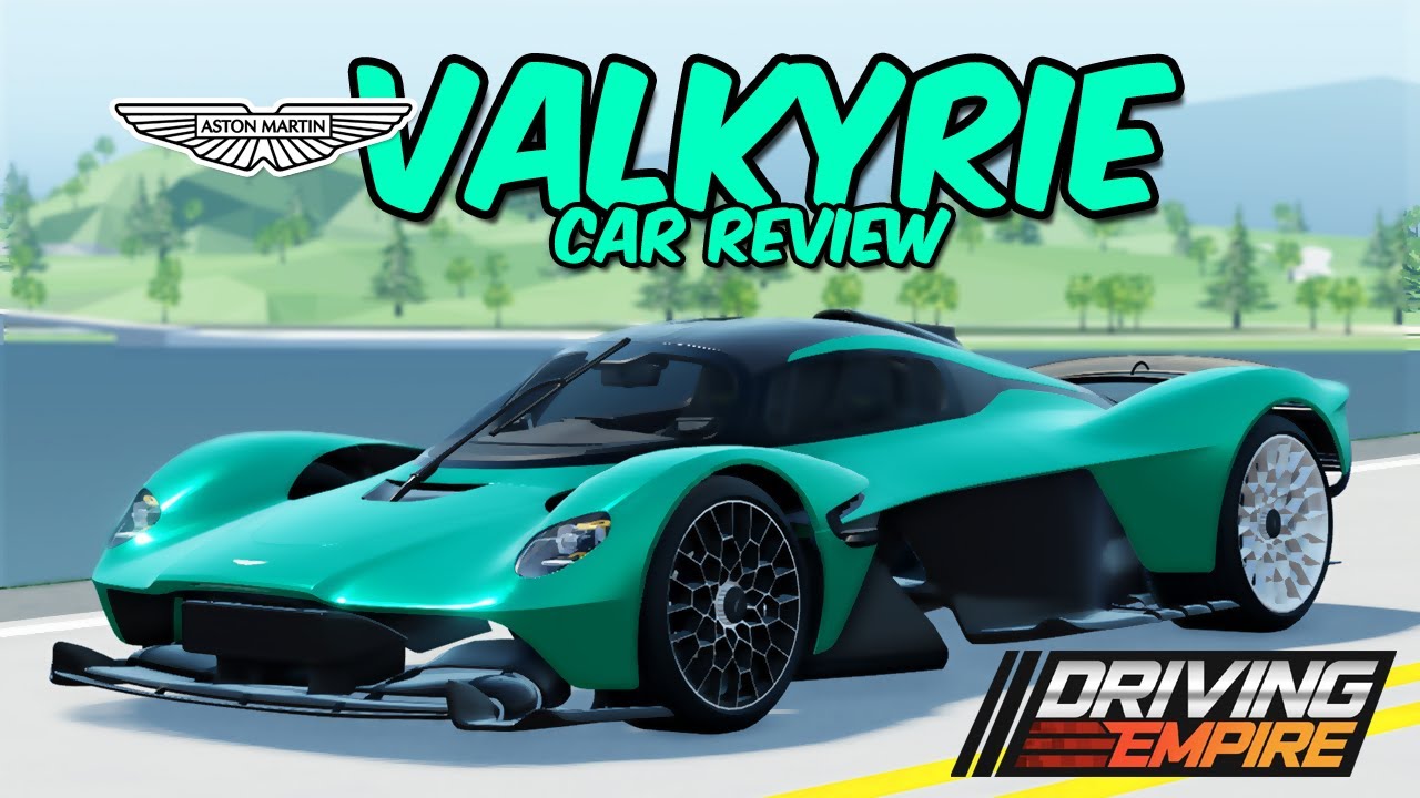 NEW ASTON MARTIN VALKYRIE REVIEW! | Driving Empire - YouTube