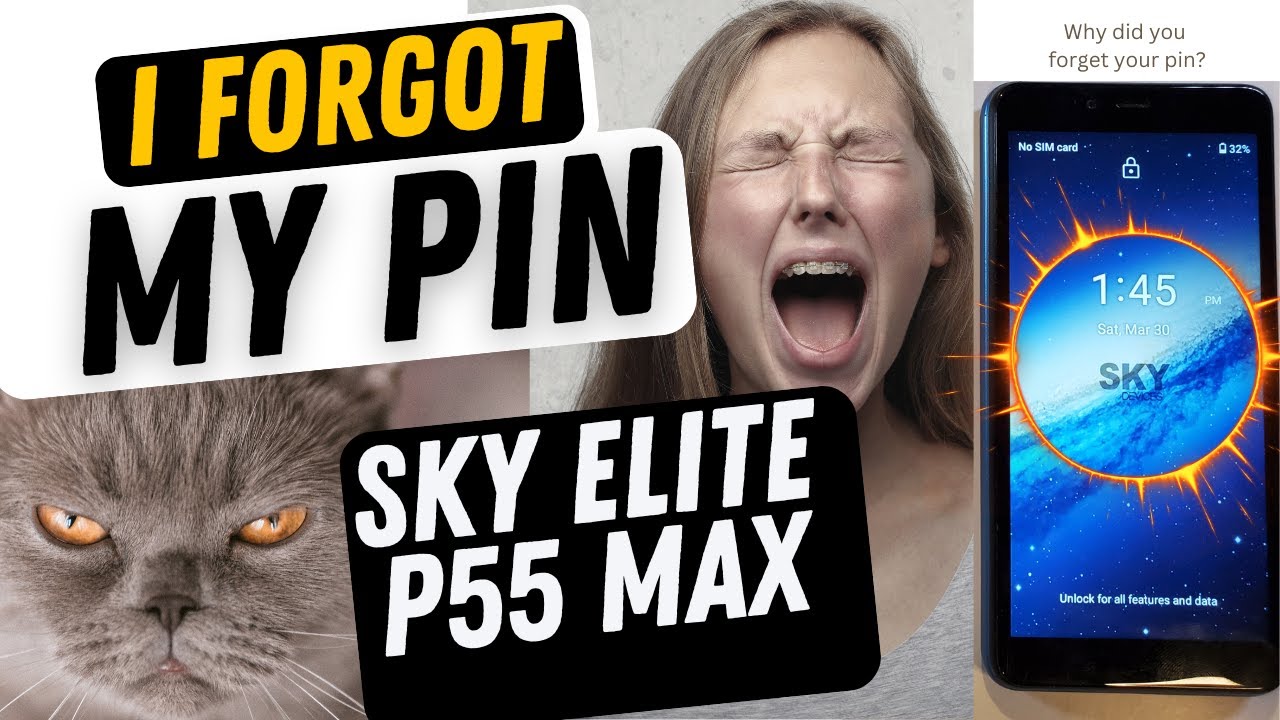 Sky Elite P55 Max I Forgot my Pin - YouTube