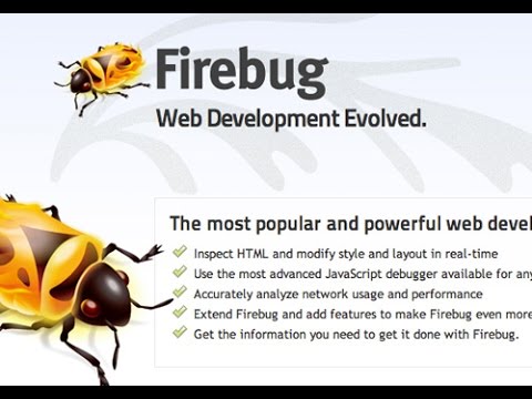 how to install firebug on firefox - YouTube