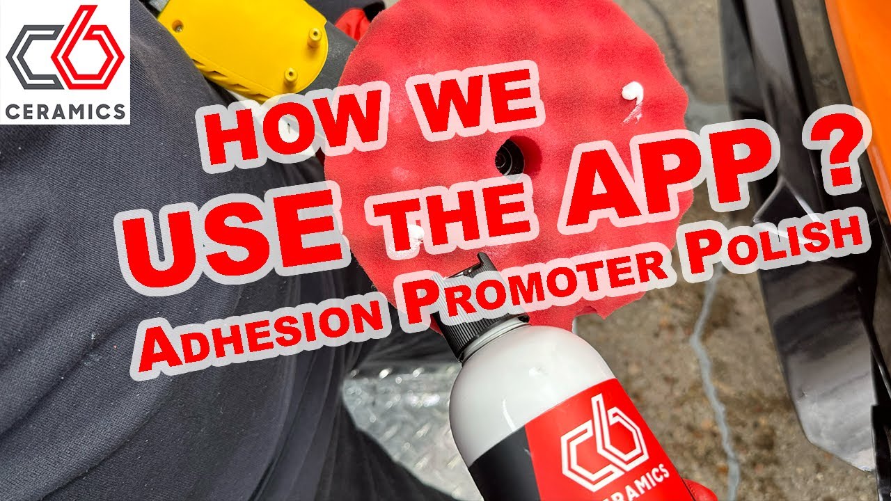 How you need to use the APP C6 ceramics, only 2 drops - YouTube