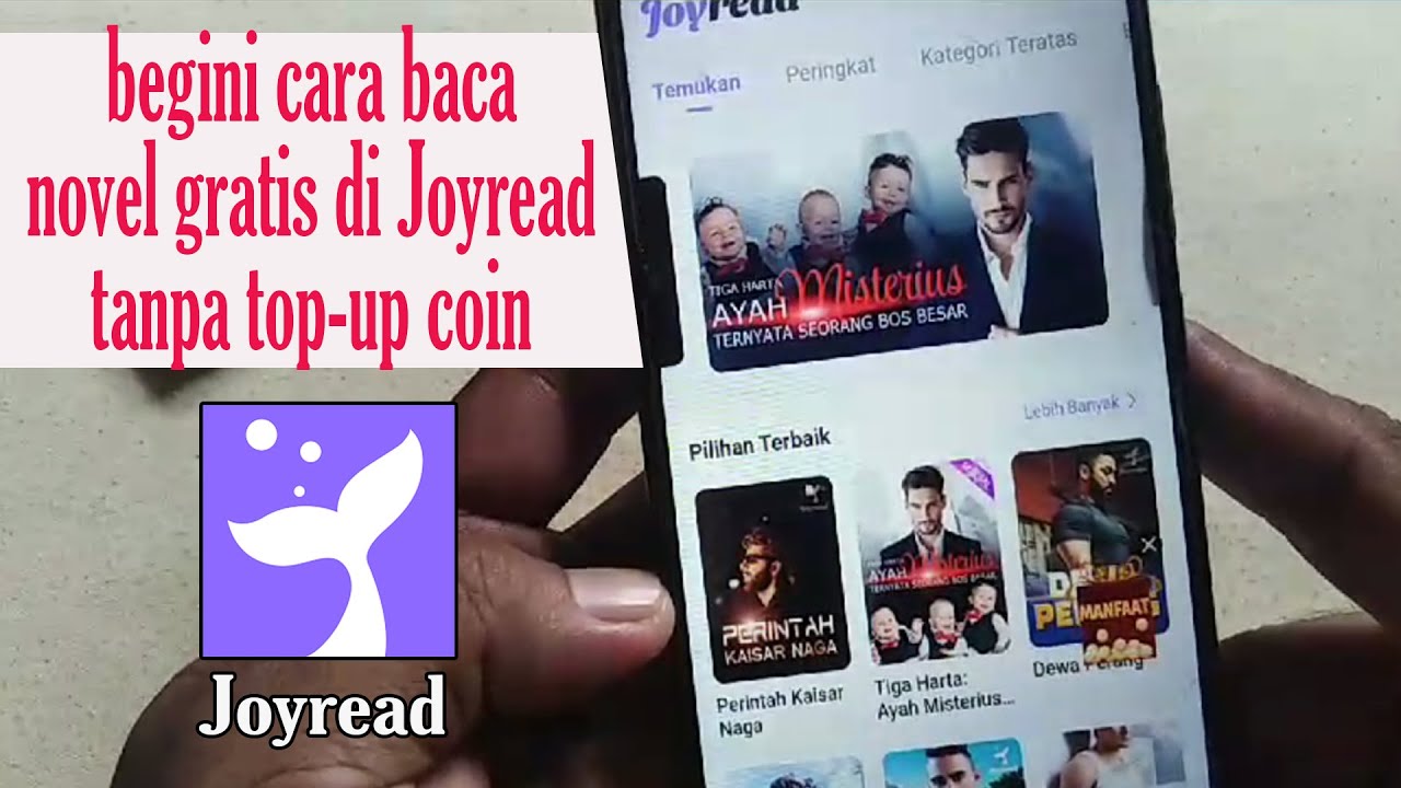 begini cara baca novel gratis di joyread tanpa topup coin - YouTube