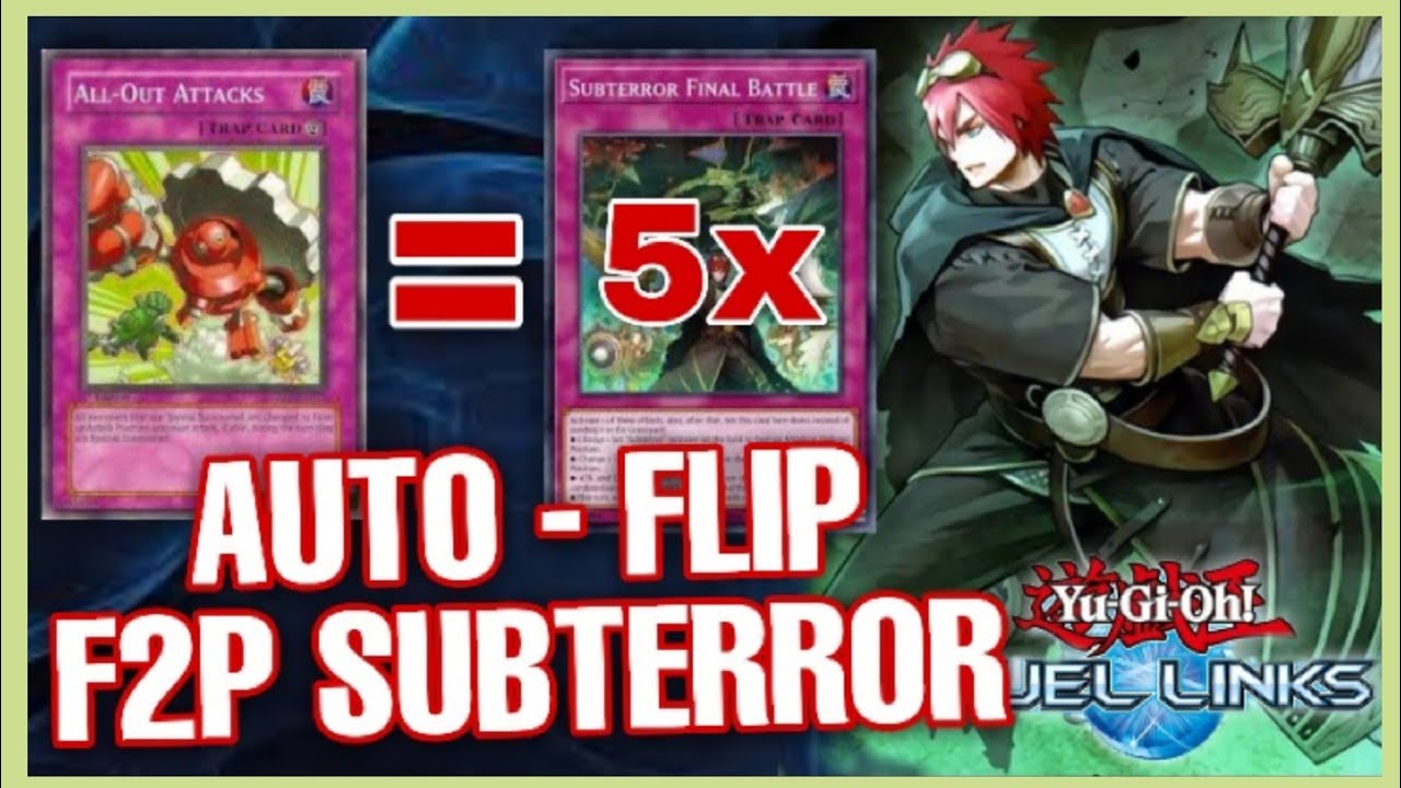 AUTO-FLIP F2P SUBTERROR No UR Card Build - 5x Copies of Subterror Final ...
