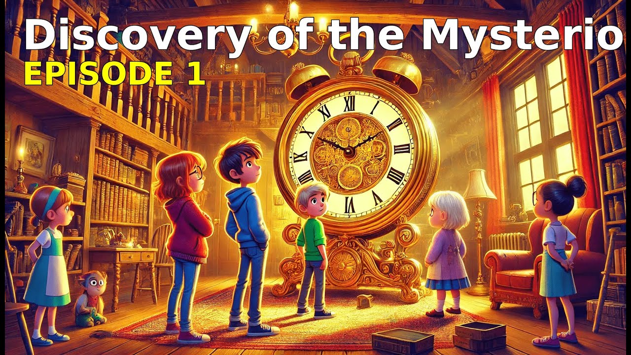 THE DISCOVERY OF THE MYSTERIOUS CLOCK | EPISODE 1 | KID'S ANIMATION ...