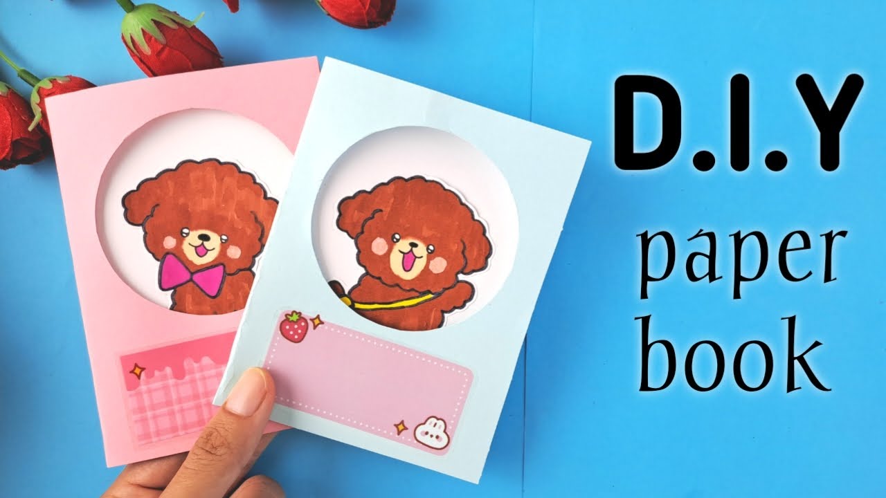 PAPER BOOK - PAPER BOOK TUTORIAL - CARA MEMBUAT PAPER BOOK - YouTube
