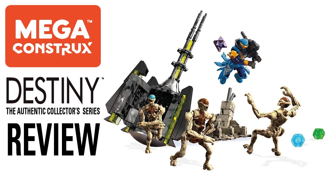 MEGA Construx Destiny Hive Horde Attack Review - YouTube