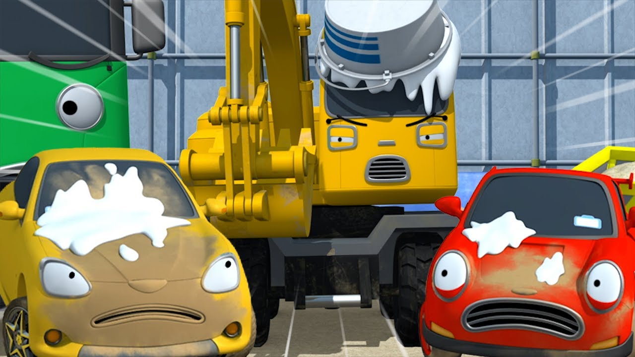 Strong Heavy Vehicles Episodes | Construction Vehicles & Race Car Speed ...